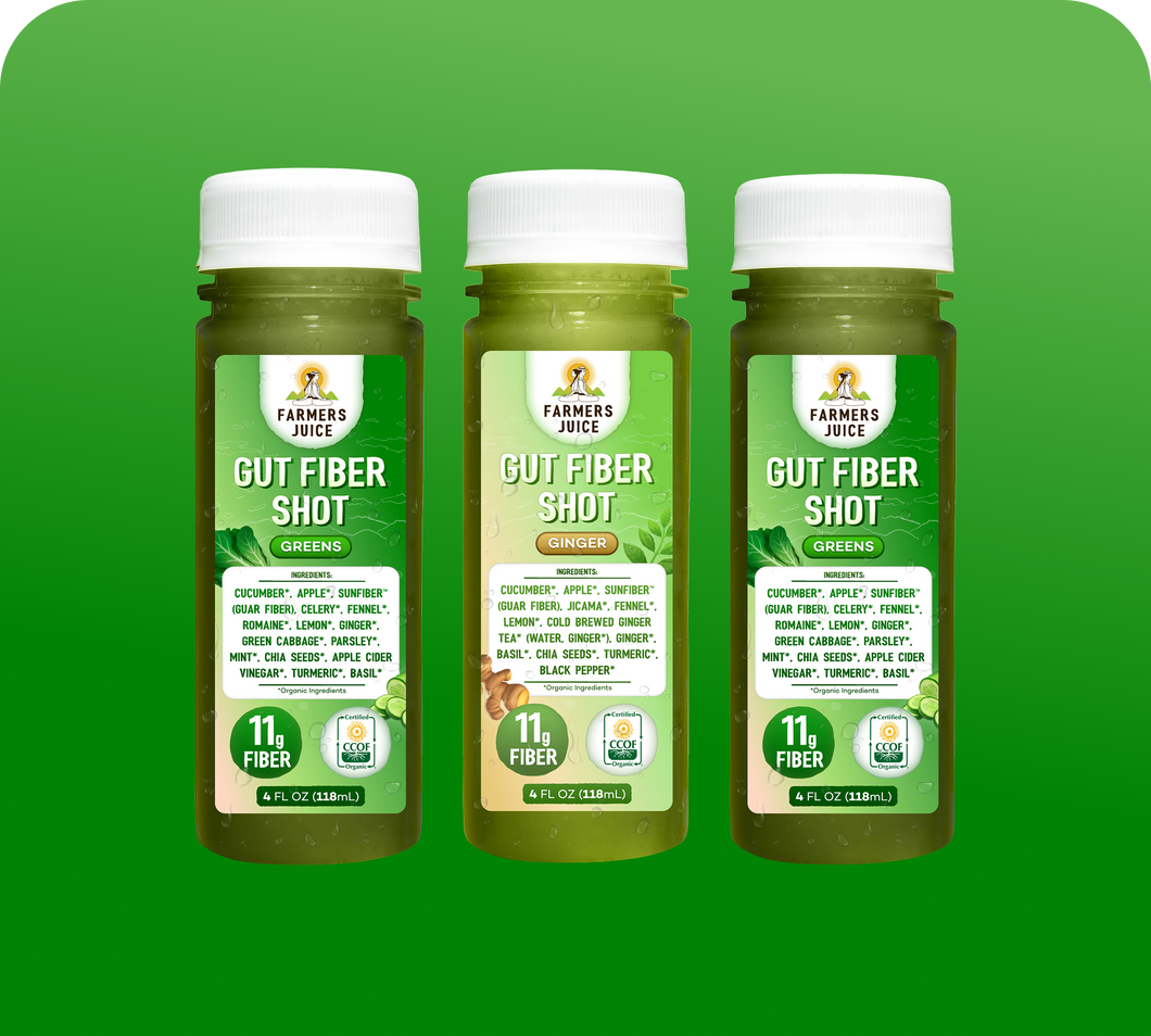 Gut Fiber Shot Box | Farmers Juice