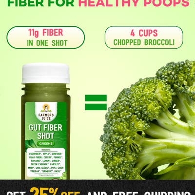Gut Fiber Shot Box | Farmers Juice
